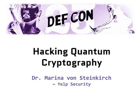 Hacking Quantum Cryptography Pdf