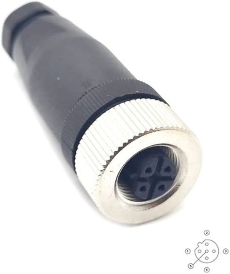 Đầu Nối M12 B Code Giắc Cắm M12 B Code Plcsaigon