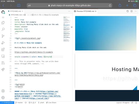 Vs Code For Web Makes Broken Slide Preview On Safari Issue Marp Team Marp Vscode Github