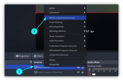 Record Windows And Cropped Area In OBS Studio