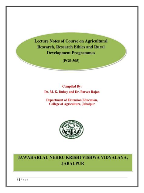 Lecture Notes Pgs 505 Pdf Whistleblower Fertilizer