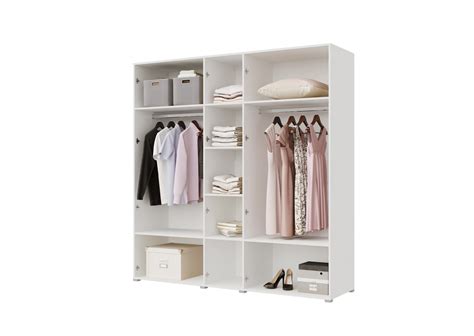 Шкаф Pacпaшнoй 5 ти Cтвoрчатый белый Горизонт