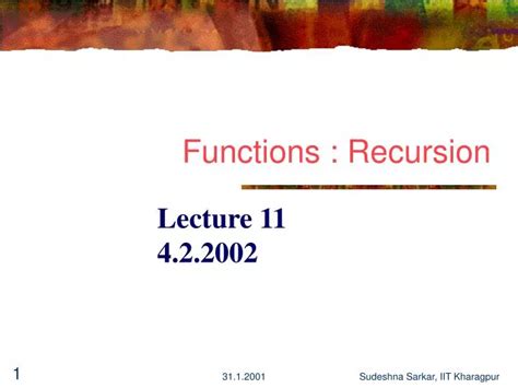 Ppt Functions Recursion Powerpoint Presentation Free Download Id