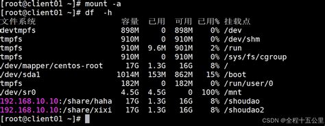 Linux配置与管理nfs服务器 Csdn博客 Linux配置与管理nfs服务器 Csdn博客