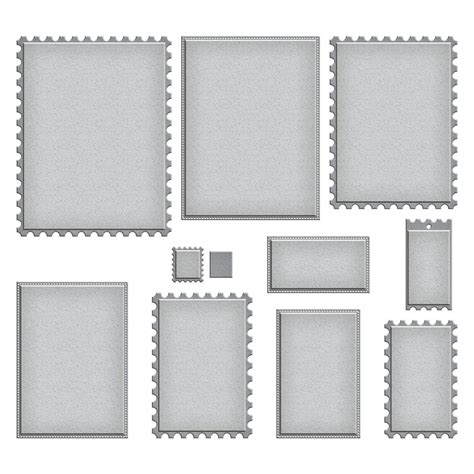 Spellbinders Bayfair Nested Postage Labels And Tag Etched Dies S5 635
