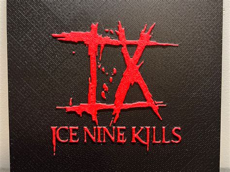 Hueforge Ice Nine Kills Logo 来自 Abelincoln575makerworld：免费下载 3d 模型