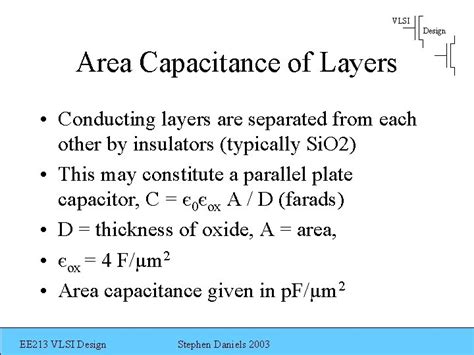 vlsi design basic interconnects vlsi design ee 213
