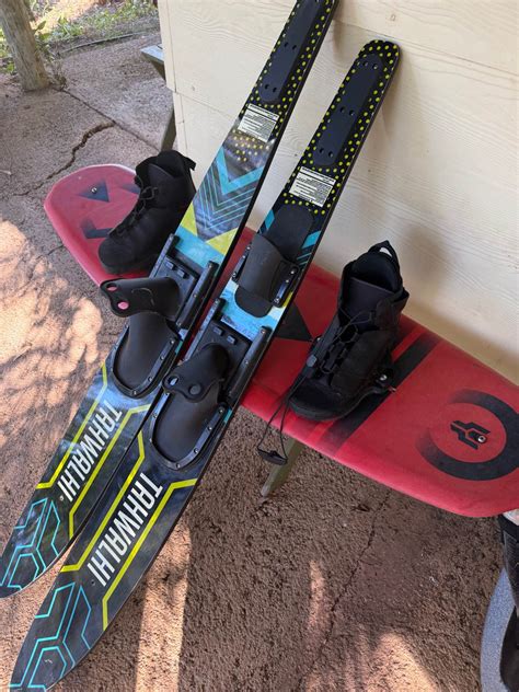Ski Gear Wakeboard Knee Board And Skis Winter Sports Byford