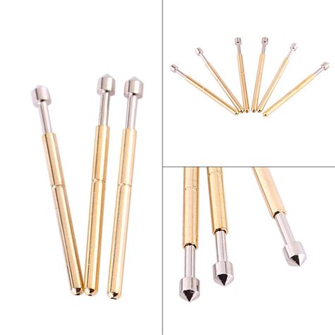 Spring Probe 100 Testing Pin PCB Test Probe For Printed Circuit Assemblies For Testing Through