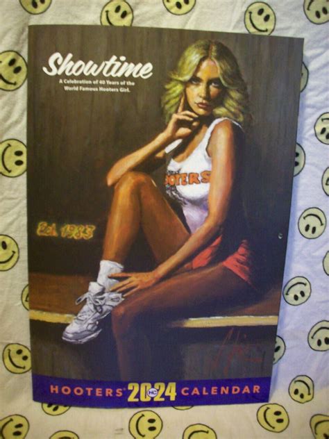 2024 Hooters Calendar Girls Bikinis Swimsuits New 4678088314