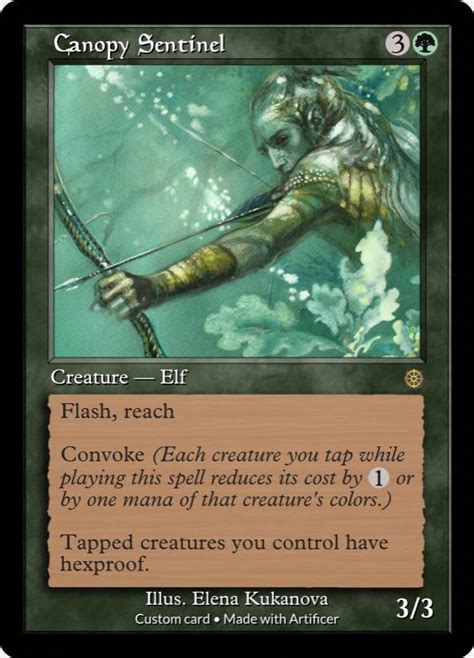 Canopy Sentinel Rcustommagic