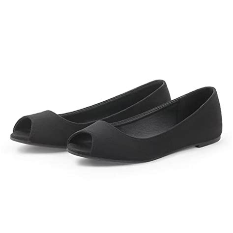 Why I Cant Live Without My Black Peep Toe Ballet Flats A Personal