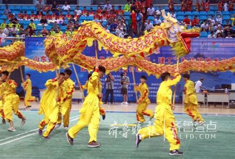 山东省第八届全民健身运动会传统武术比赛聊城开幕手机凤凰网
