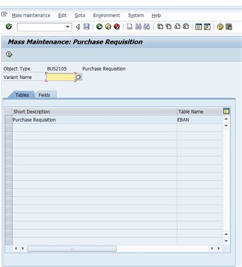 Changing Pr Using Mass Tcode Or Memassrq Getting E SAP Community