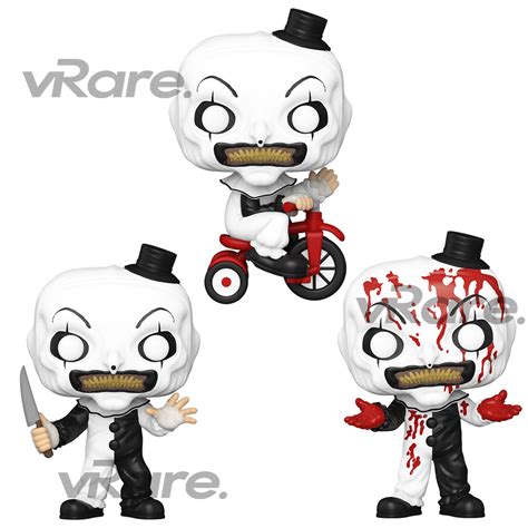 Pop Horror Terrifier Bundle Of 3 Vrare