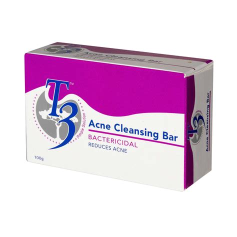 T3 Acne Cleansing Bar 100g Jeewaka Pharmacy Pvt Ltd