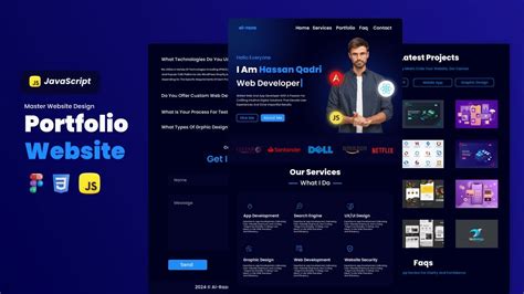 Mastering Web Design Portfolio Website Creation With Html Css And Javascript Al Raza