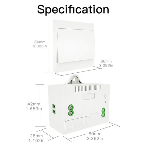 [never Used] Self Powered Wireless Switch No Battery Wireless Remote Control For Lights And