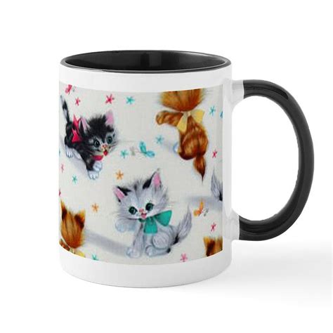 Cafepress Cute Playful Kittens Mugs 11 Oz Ceramic Mug Novelty