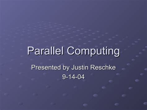 Parallel Programming Models Shared Variable Model Message Passing Model Data Parallel Model
