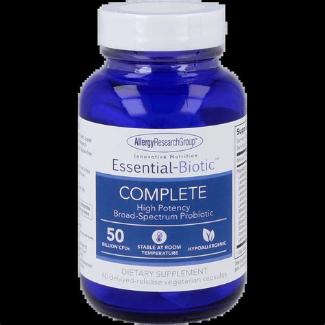 Supplements Essential Biotic Complete 60 Caps