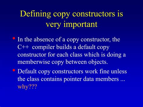 Reviewconstructordestructorof Cplusplusppt