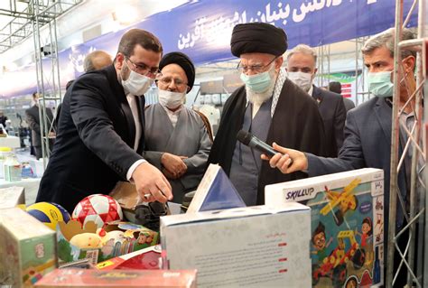 Iran Leader Visits Exhibition Of Iranian Made Products Iran Front Page