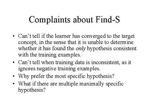 Outline Inductive Bias Generalto Specific Ordering Of Hypotheses