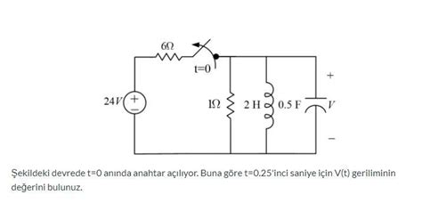 Solved In The Circuit Shown In The Figure The Switch Opens Chegg Com