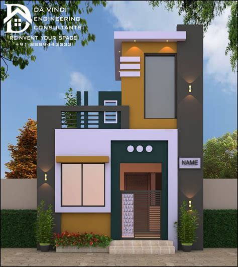 15 Front Ground Floor House Elevation Design By Da Vinci House
