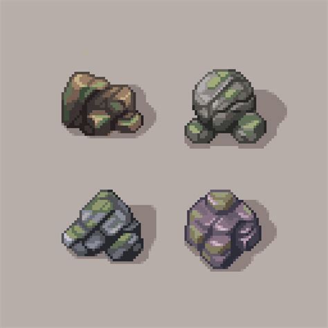 Do You Like Pixel Art Rocks R Pixelart
