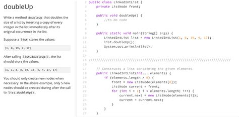 Solved Doubleup 2 Public Class Linkedintlist 3 Private