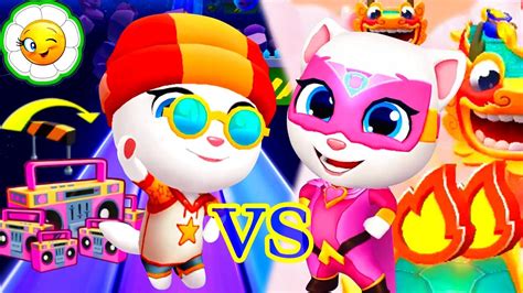 Том за золотом Vs Том погоня героев 46 Скейтер Vs Супергерой Анджелы в Двойных спецзаданиях