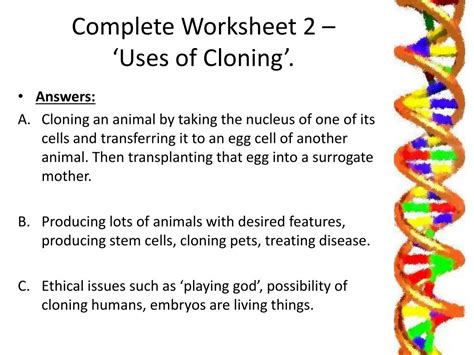 PPT Cloning PowerPoint Presentation Free Download ID