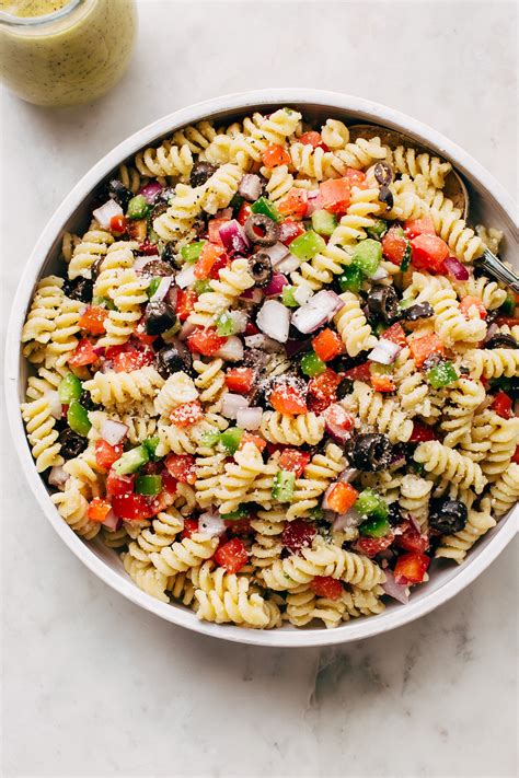 The Most Shared Pasta Salad Recipe With Italian Dressing Of All Time