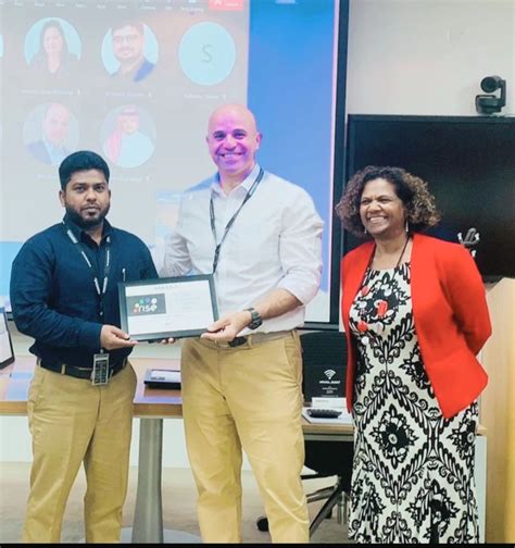 I Received A Certificate Of Appreciation From Mr Jihad Bsaibes Ceo Of