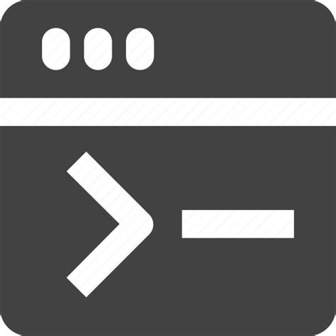 Browser Command Interface Line Window Icon Download On Iconfinder