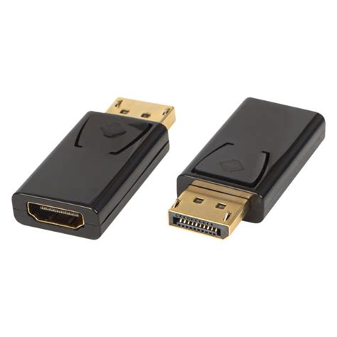 Адаптер Hdmi Gn Hdmi Wt женски Displayport мъжки Blow 1080p черен Emag Bg