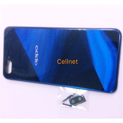 Ce Oppo A S On Off Volume Button Back Cover Battery Cover Camera Lens Only Blue Colour Shopee