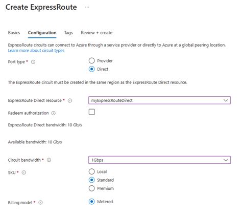 Azure Expressroute：使用 Azure 门户配置 Expressroute Direct Microsoft Learn
