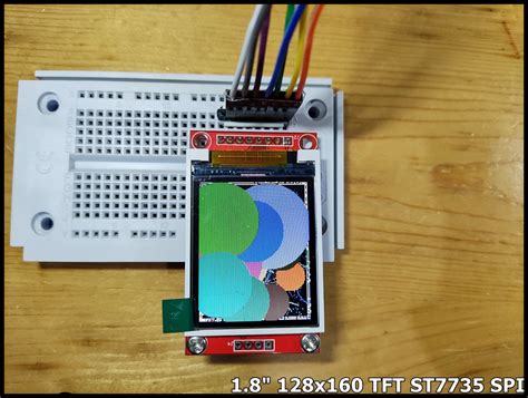 Embedded Things Micropythonpyboard Exercise 18 128x160 Tft