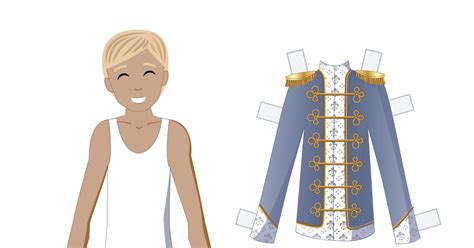 Paper Doll School Fairy Tale Fashion Friday Prince Charming