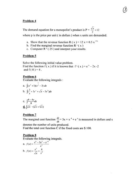 Midterm With Answers Calculus Studocu