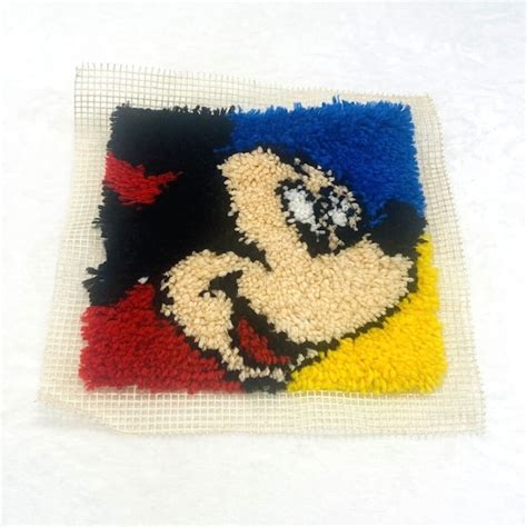 Mickey Mouse Latch Hook Etsy