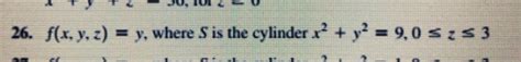 Solved 25 28 Surface Integrals Using A Parametric
