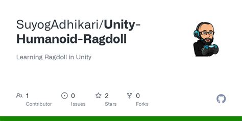 github suyogadhikari unity humanoid ragdoll learning ragdoll in unity