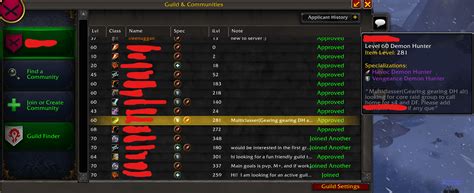 Guild Recruitment Ui Is Extremely Unintuitive And I Never Hear Any Discussion About It R Wow