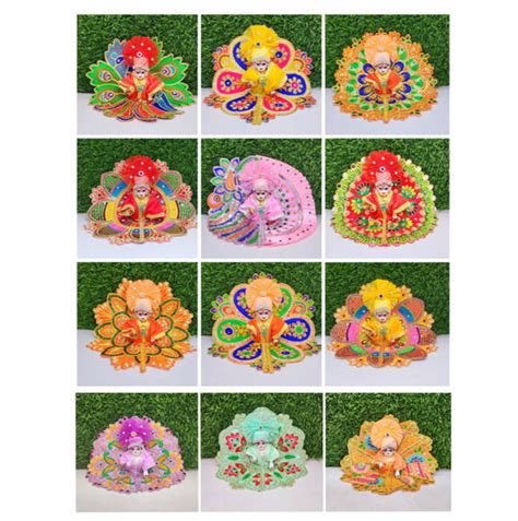 Buy Embroidery Dress For Laddu Gopal Ji In India Kkgroups