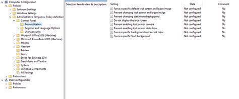 Gpo Lock Screen Turn Off Screen Disable Sleep Windows