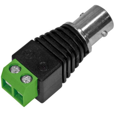 Conector Bnc Fêmea C Borne C 10 Unidades Top Ip Distribuidora